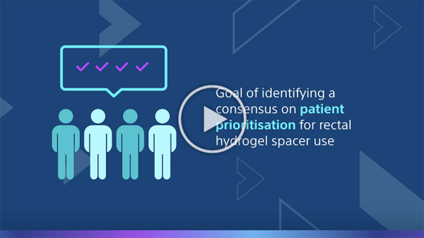 Consensus on patient selection for hydrogel rectal spacer use - Boston Scientific
